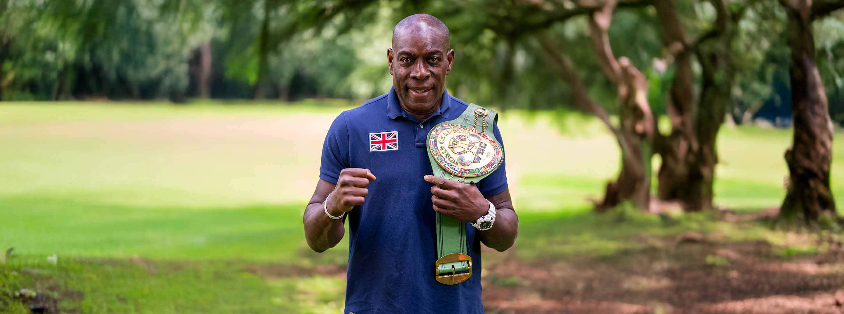 Frank Bruno: legendary boxer and sportsman