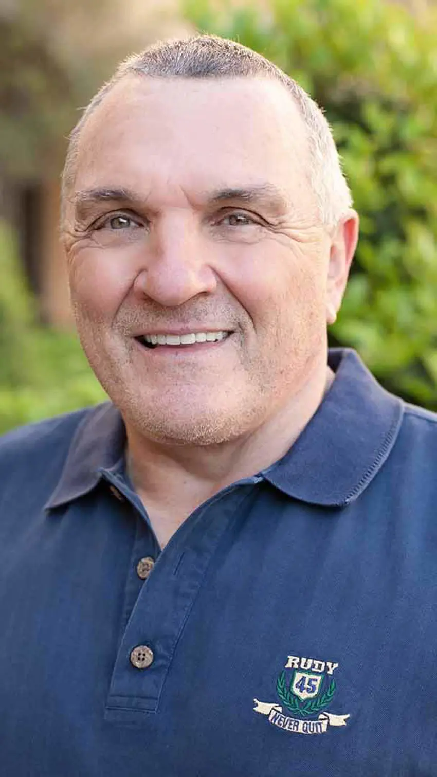 Rudy Ruettiger - former college football player & motivational speaker